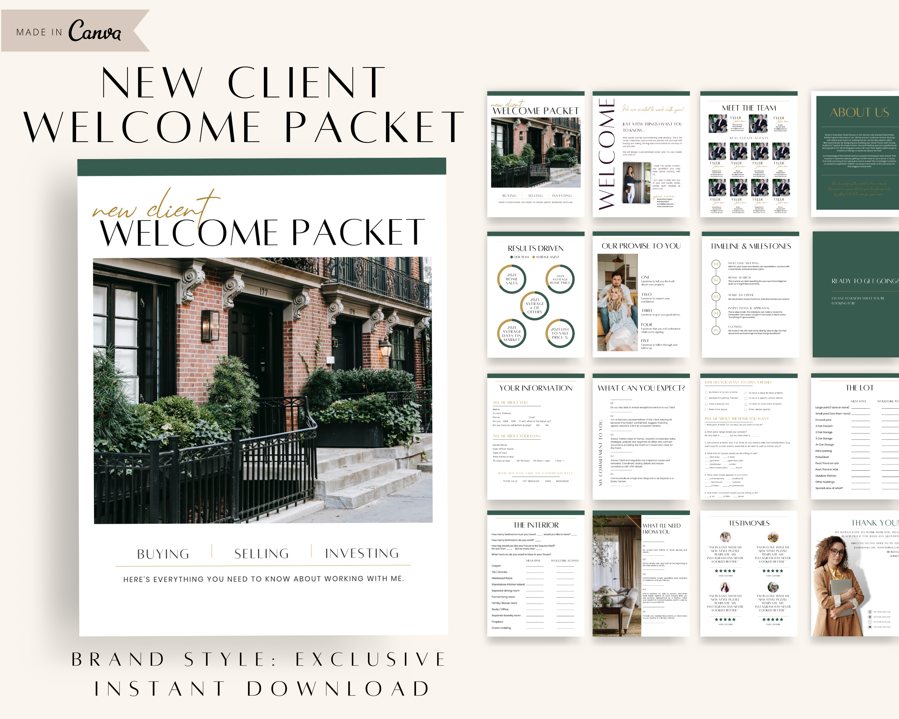 New Client Packet - Exclusive Brand Style – Elevated Agent Vault