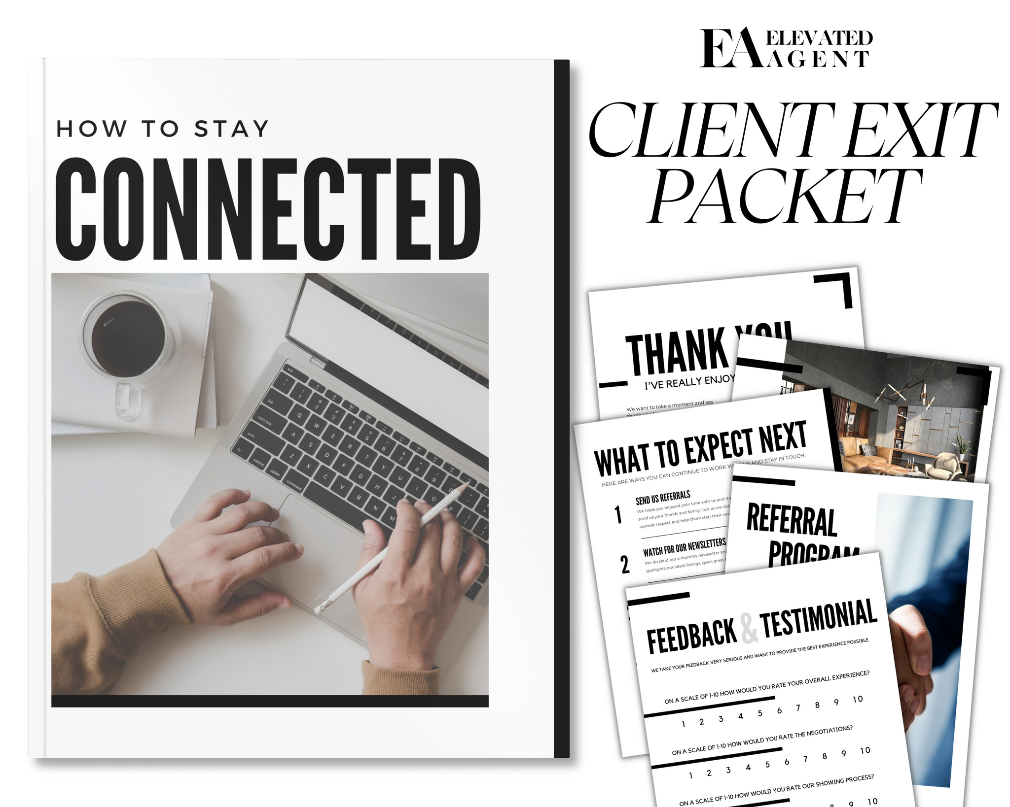 Client Exit Packet - Minimal Brand Style – Elevated Agent Vault